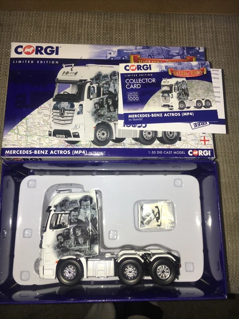 CORGI MODERN TRUCK 1:50th/Haulage CC15809 Merc Actros MP4 In transit £ ...