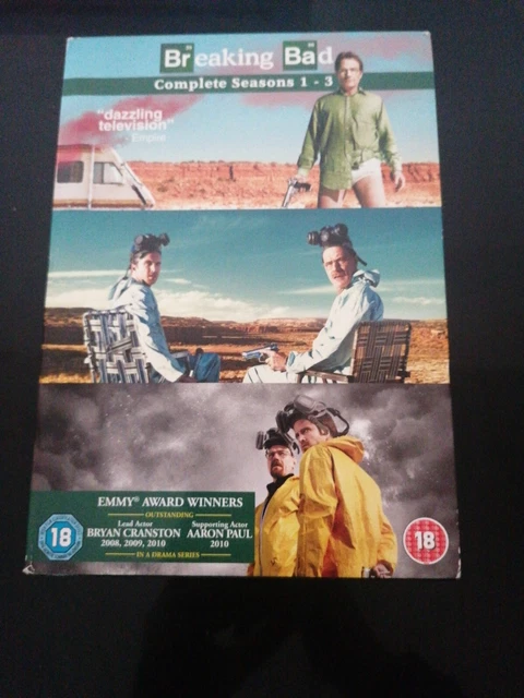 BREAKING BAD - The Complete Series 1-3 - DVD Box Set - First 3 Seasons ...