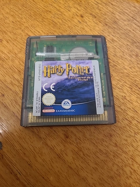 GBC GAMEBOY COLOR Spiel Harry Potter And The Philosophers Stone Stein ...