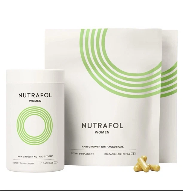 NUTRAFOL WOMEN'S HAIR Growth Nutraceutical Supplement 120 Capsules £130 ...