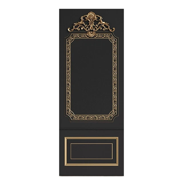 WATERPROOF DOOR STICKER Vinyl Art Door Decals Peel and Stick Home ...