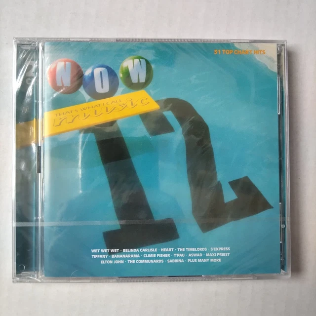 NOW THAT'S WHAT I Call Music 12 CD (2x Discs) New Sealed £4.69 ...