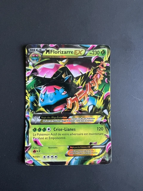 CARTE POKÉMON MEGA M Florizarre Ex 2/146 Français Vf Fr XY EUR 9,99 ...