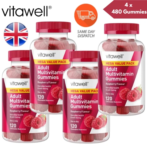 VITAWELL ADULT MULTIVITAMIN Gummies for Well Being Health 120 - Packs ...