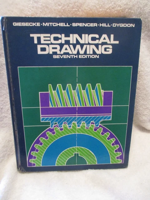 VINTAGE~TECHNICAL DRAWING~7TH EDITION~TEXT Book~1980 £5.85 - PicClick UK
