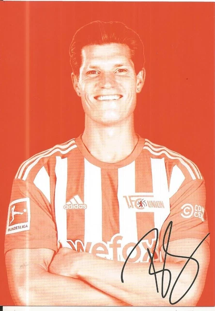 KEVIN BEHRENS - Union Berlin - Saison 2022/2023 - Autogrammkarte Druck ...