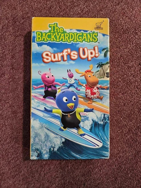 THE BACKYARDIGANS: SURF'S Up VHS 2006 LOOK AT PHOTOS Working! VERY RARE ...