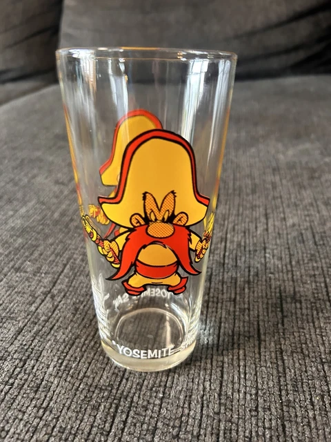 VINTAGE 1973 PEPSI Looney Tunes Yosemite Sam Collector Series Glass ...