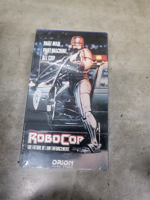 ROBOCOP (VHS, 1987) Sealed Copy Orion Stamped Rare Tear In Seal £38.73 ...