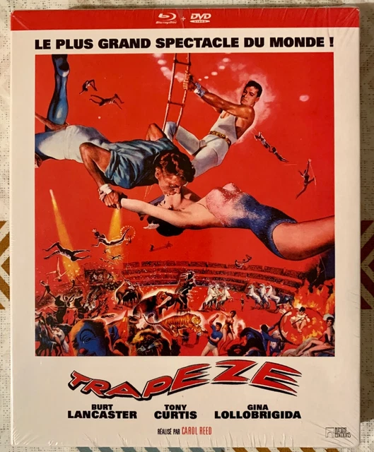 TRAPÈZE - COMBO BLU-RAY + DVD - Burt Lancaster, Tony Curtis, Gina Lollobrigida EUR 15,90 ...