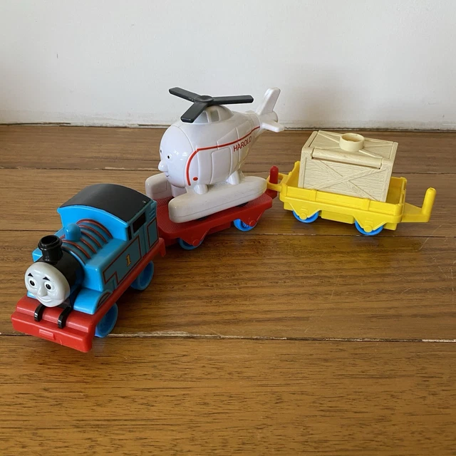 FISHER PRICE THOMAS the Tank Engine & Friends Spinning Harold Toy Set ...