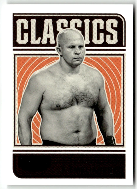2025 PANINI COMBAT Anthology Nº 6 Fedor Emelianenko Clásicos Base EUR 1 ...