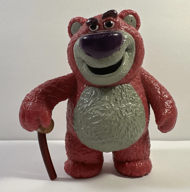 DISNEY PIXAR TOY Story 3 Lotso Pink Bear PVC Figure Lots O Huggin 3 ...