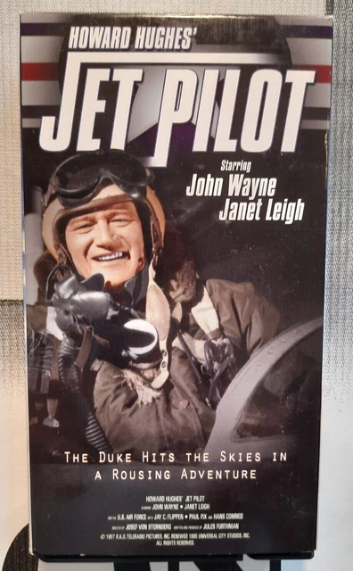 VHS - HOWARD Hughes' Jet Pilot - John Wayne, Janet Leigh. £9.60 ...