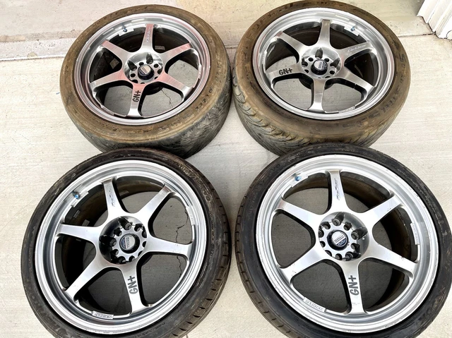RARE JDM 5ZIGEN GN+ 18" 5x114.3 Wheel z32 300zx rx7 fd3s z33 350z ...