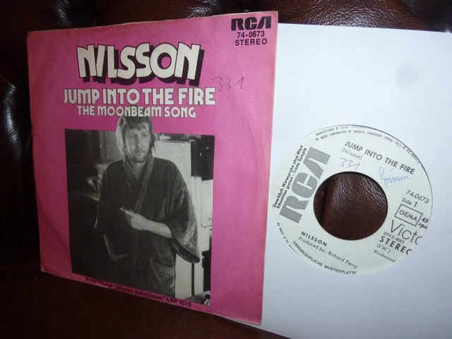 NILSSON, JUMP INTO The Fire, The Moonbeam Song, RCA 74-0673 PR Copy ...