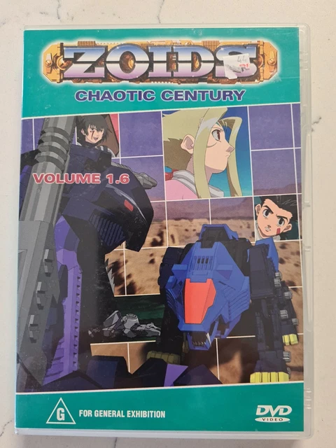 ZOIDS CHAOTIC CENTURY VOL 1.6 RARE DVD CARTOON ANIMATION JAPANESE ...