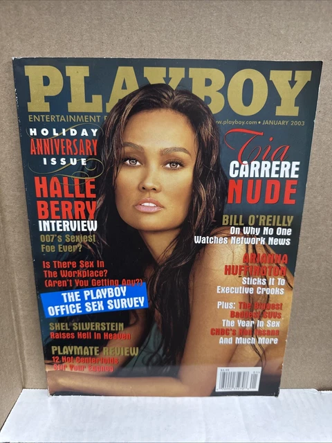 PLAYBOY MAGAZINE JANUARY 2003 Holiday Anniversary Issue Centerfold ...