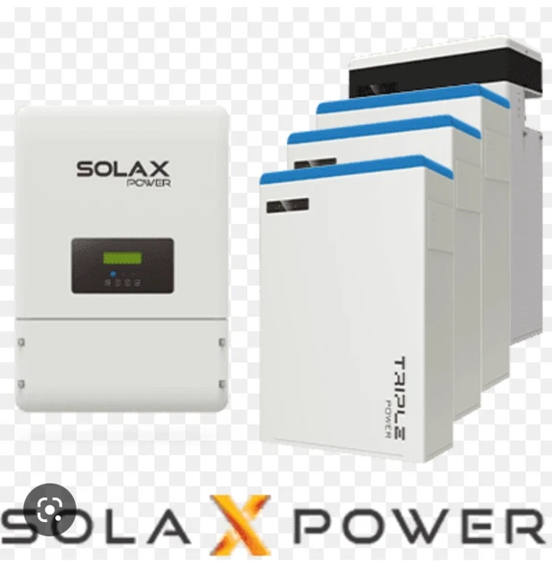 SOLAX 11.6KWH TRIPLE Power Home Battery Storage System Including ...
