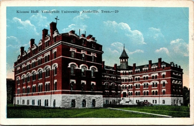1920S VANDERBILT UNIVERSITY Kissam Hall Nashville Tennessee Old Photo ...