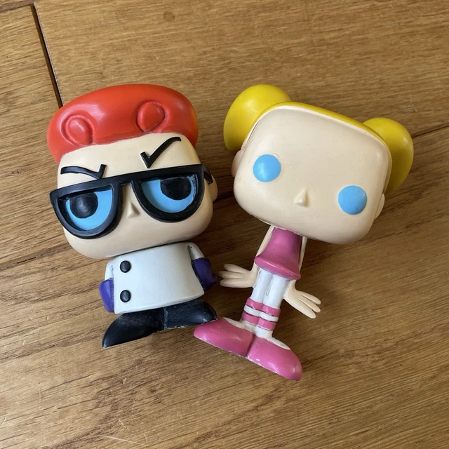 DEXTER’S LABORATORY CARTOON Network Dexter & Dee Dee Custom Funko Pop ...