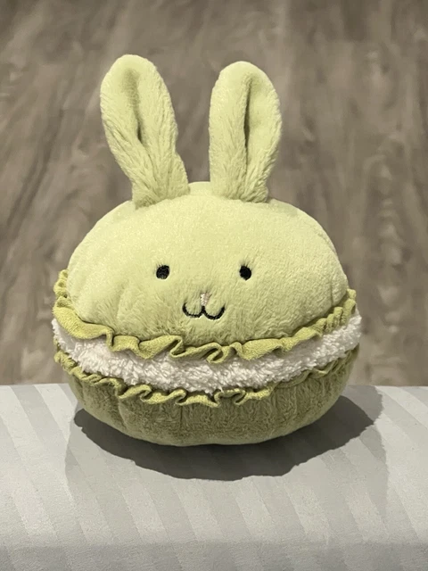 JELLYCAT DAINTY DESSERT Bunny Macaron Soft Toy. BNWT £24.99 - PicClick UK