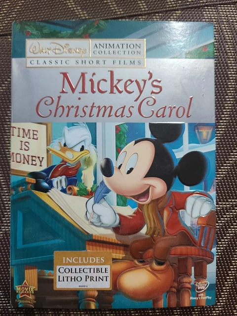 DISNEY MICKEY'S CHRISTMAS Carol DVD 1983 - Animation Collection 7 $19. ...
