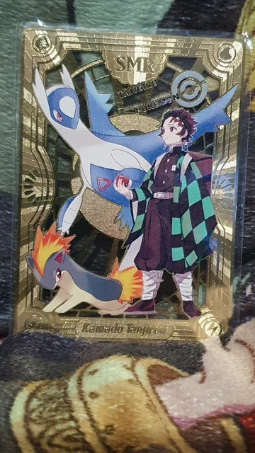 GODDESS STORY METAL GOLD SMR TANJIRO/POKÉMON #068/100 DEMON SLAYER ...