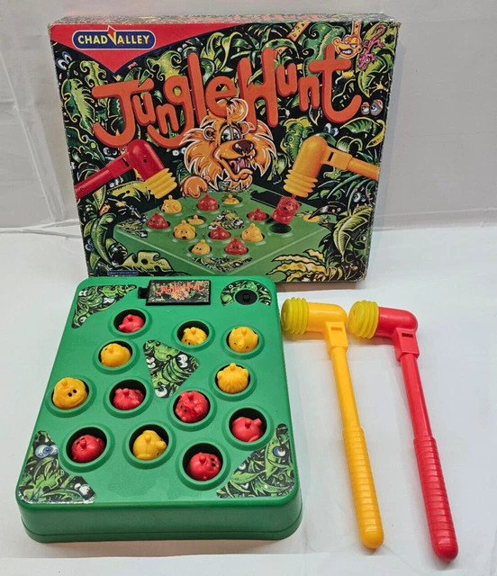 VINTAGE CHAD VALLEY Jungle Hunt Pop up and Hit Retro Old Childrens ...