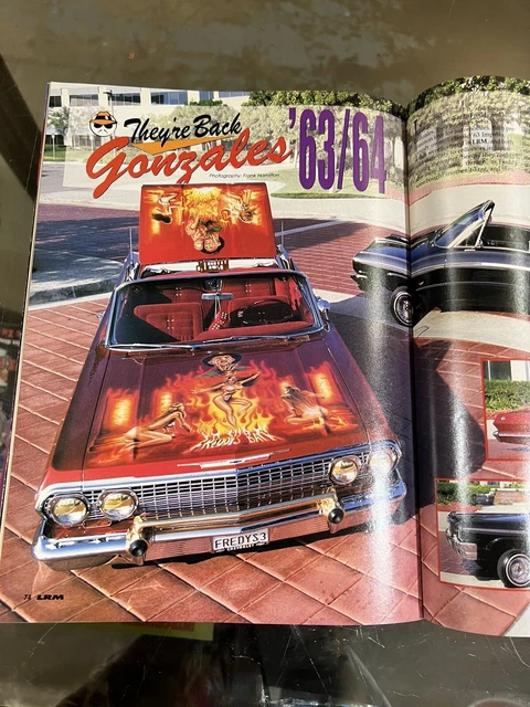 VINTAGE LOWRIDER MAGAZINE issue April 1993 cholo chicano vtg auto £19. ...
