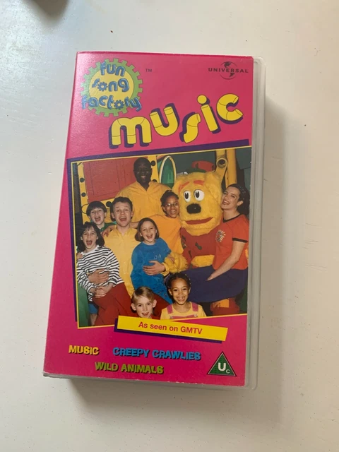 FUN SONG FACTORY VHS Video £9.99 - PicClick UK