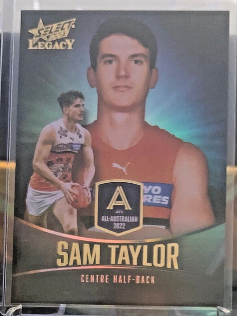 2023 AFL LEGACY Sam Taylor All Australian Gws Giants 041/195 $17.31 ...