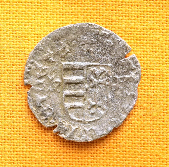 MEDIEVAL HUNGARIAN KINGDOM Coin - Wladislaus Silver Denar 1440-1444 ...