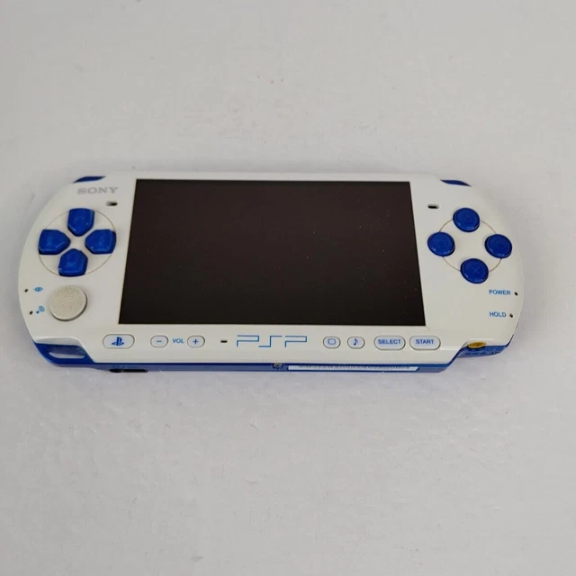 SONY PSP3000 WHITE Blue Sony Game Console £150.24 - PicClick UK