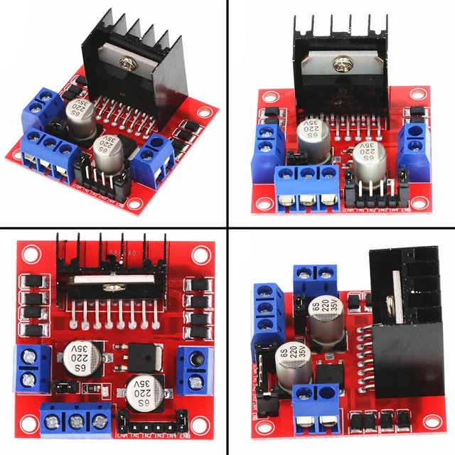 L298N DUAL H Bridge Stepper Motor Driver Controller Board Module for ...
