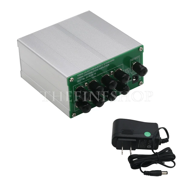 10MHZ FREQUENCY DISTRIBUTION Amplifier OCXO Clock Divider Distributor ...