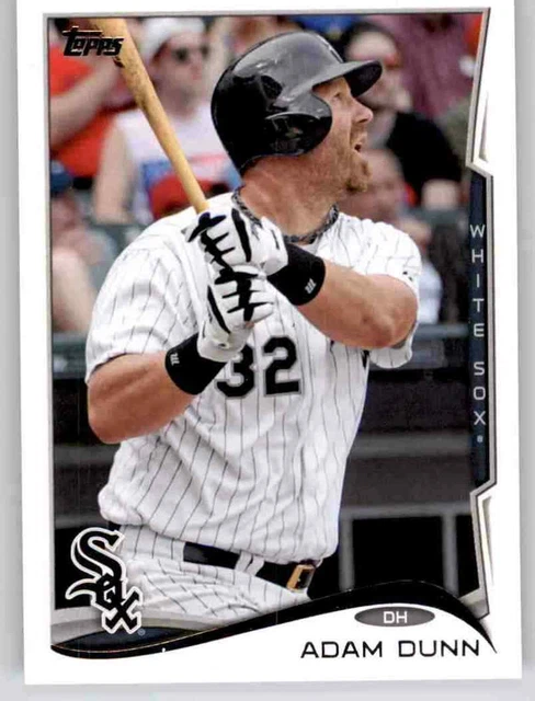 2014 TOPPS ADAM Dunn Base Card MLB PWE White Sox #618 EUR 4,45 ...