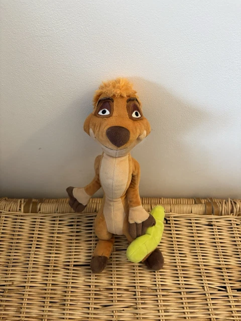 DISNEY THE LION King Timon Plush Soft Toy With Grub Meerkat 12” £9.19 ...