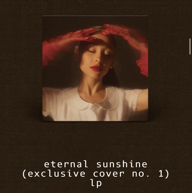 ARIANA GRANDE - Eternal Sunshine Vinyl Exclusive Cover 1 LP EUR 34,98 ...