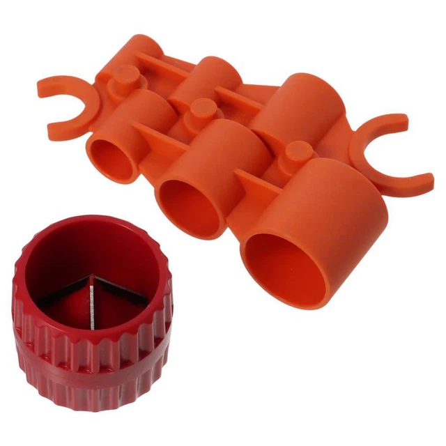 PLASTIC COPPER PIPE Cutter Tool Red Pvc Deburring Tool Pvc Pipe Reamer ...