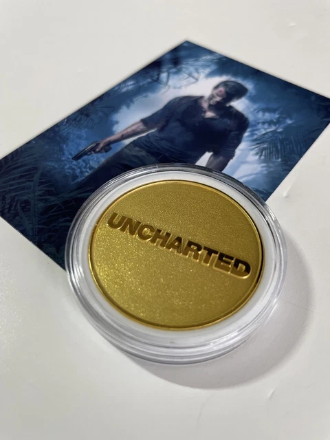 UNCHARTED COIN + Print, Limited Edition commemorative coin, Brand New ...