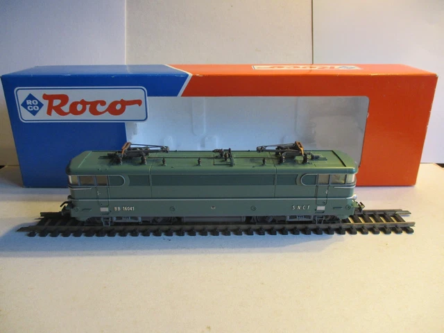ROCO HO REF. 43568.2 Locomotive Electrique Sncf Bb 16041 Grandes Lignes + Notice EUR 66,00 ...