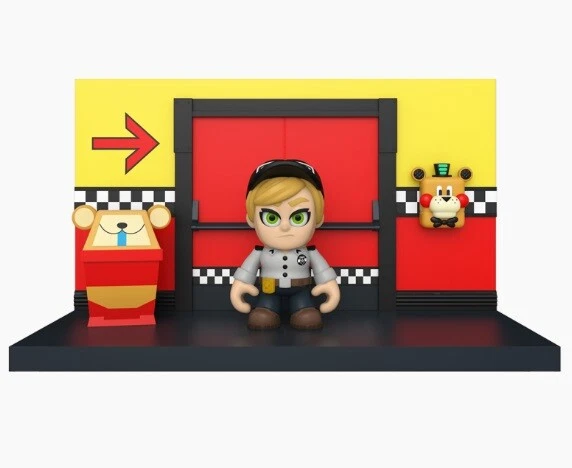 FIVE NIGHTS AT Freddy's: Security Breach Freddy's Room Snap Playset OE ...