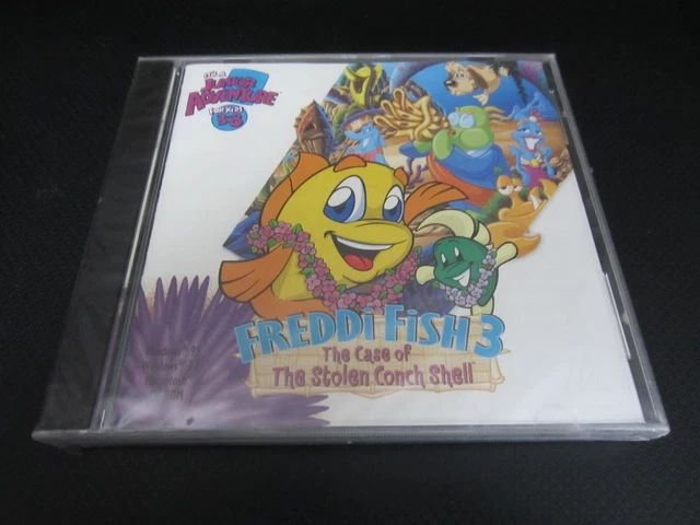 FREDDI FISH 3: The Case of the Stolen Conch Shell (PC & Mac, 1998 ...
