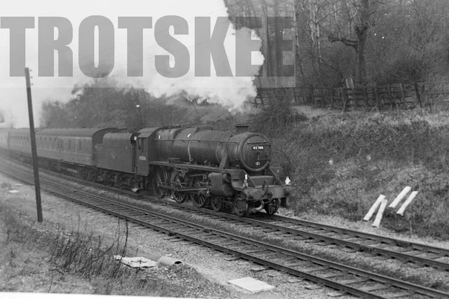 35MM NEGATIVE BR British Railways Steam Loco 45006 Class 5MT Dore c1960 ...