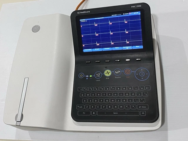 GE MAC 2000, Resting ECG-12 Leads $1,850.00 - PicClick AU
