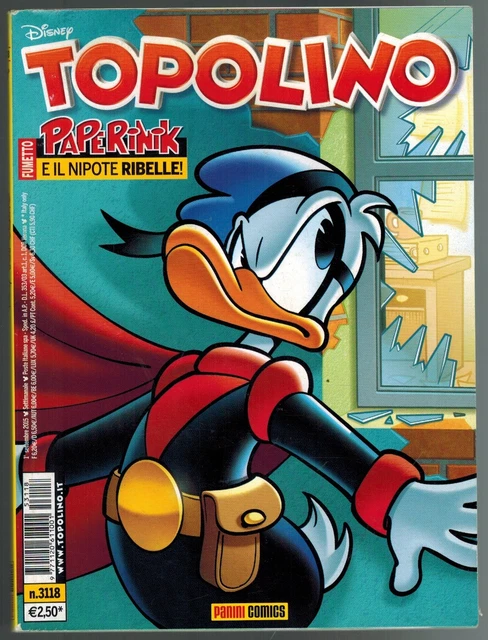 TOPOLINO N. 3118 Mickey Mouse Comics 2015 Paperinik EUR 3,50 - PicClick IT
