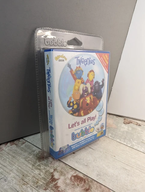 RARE CBEEBIES TWEENIES Lets all Play Interactive DVD game Bubble ...