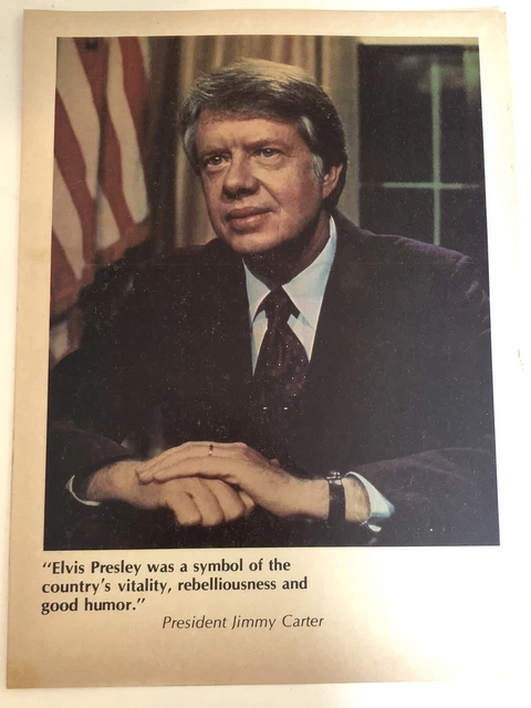 PRESIDENT JIMMY CARTER Vintage Magazine Pinup Picture $6.29 - PicClick