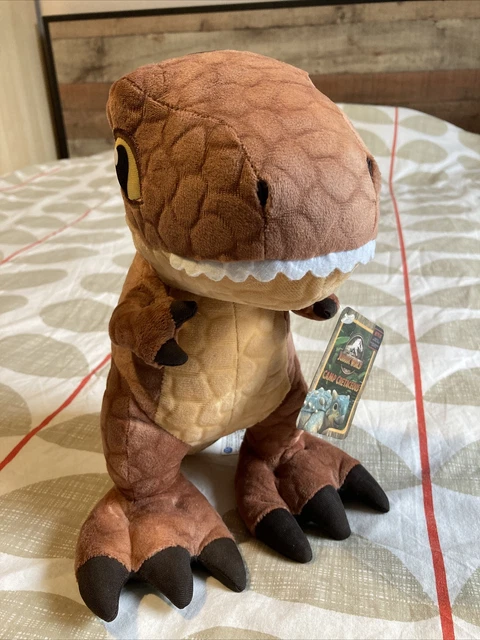 RARE JURASSIC WORLD Camp Cretaceous T-Rex 10” 25cm Plush Soft Toy T Rex ...